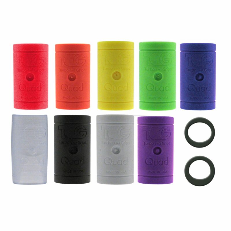 Turbo Quad (Soft Power Lift/Oval Mesh) Finger Grips - BowlerX.com