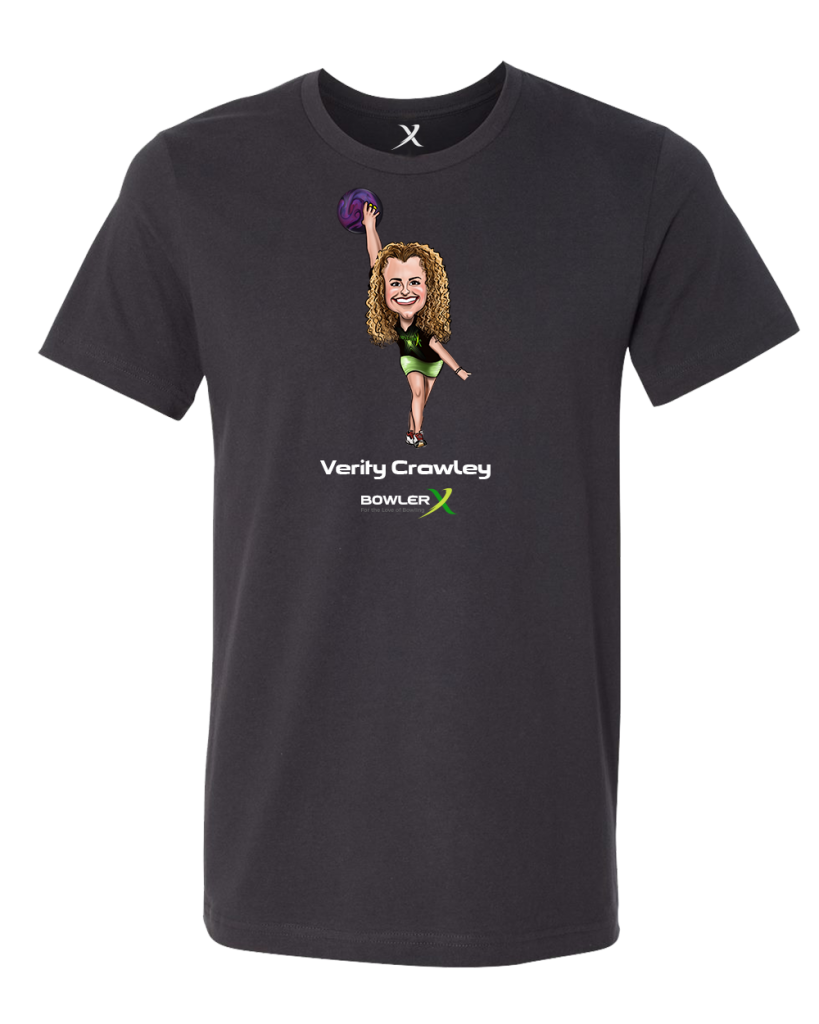 Verity Crawley PWBA Caricature Bowling Shirt - BowlerX.com