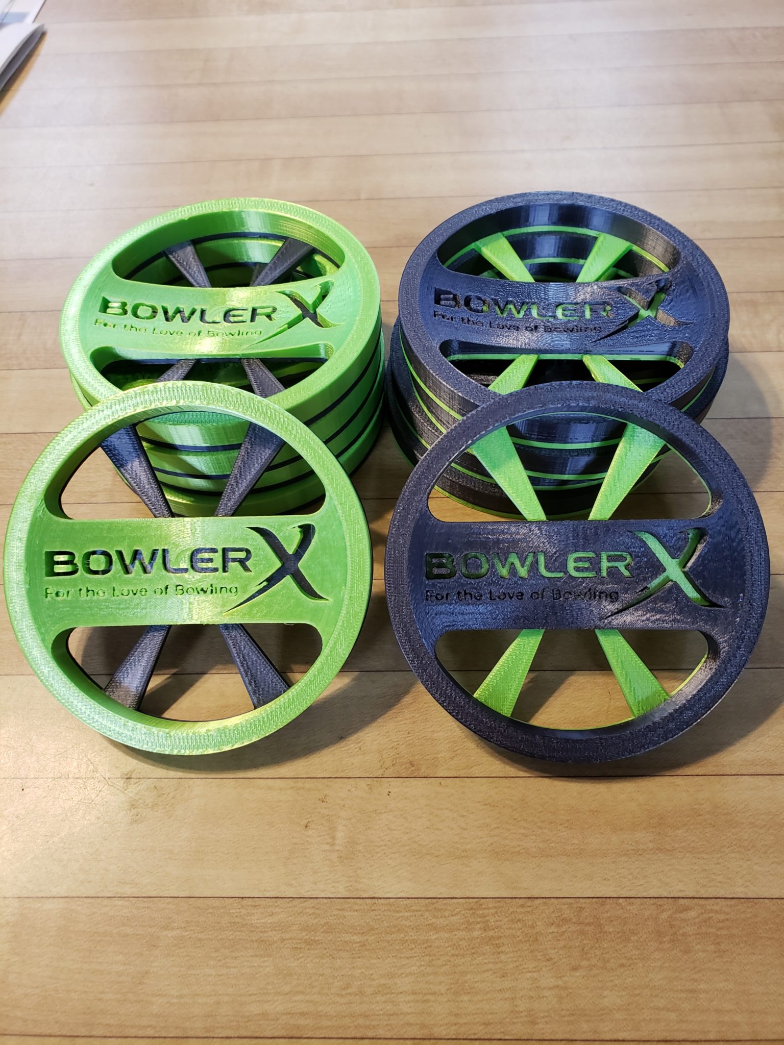BowlerX Custom 3D Bowling Ball Cup - BowlerX.com