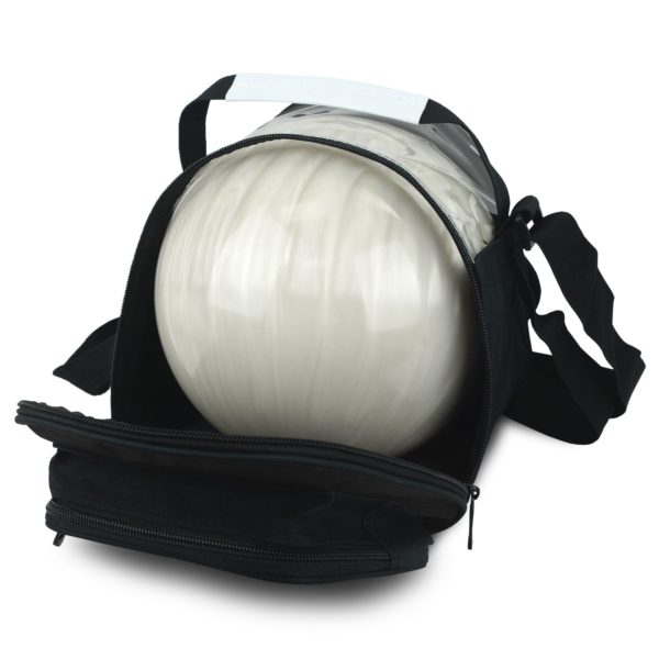 Tenth Frame Deluxe Add-On Ball Bag Black - BowlerX.com
