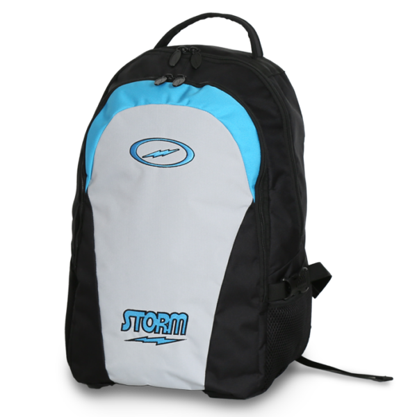 Storm Backpack Black/Blue/Grey - BowlerX.com
