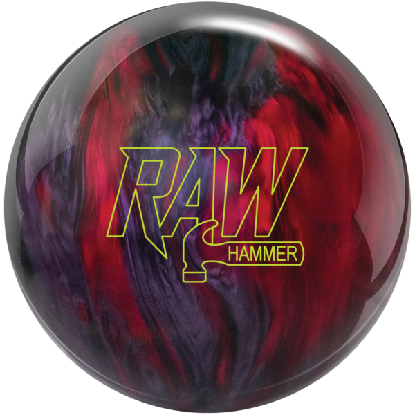 Hammer Raw Hammer Red/Smoke/Black Hybrid Bowling Ball - BowlerX
