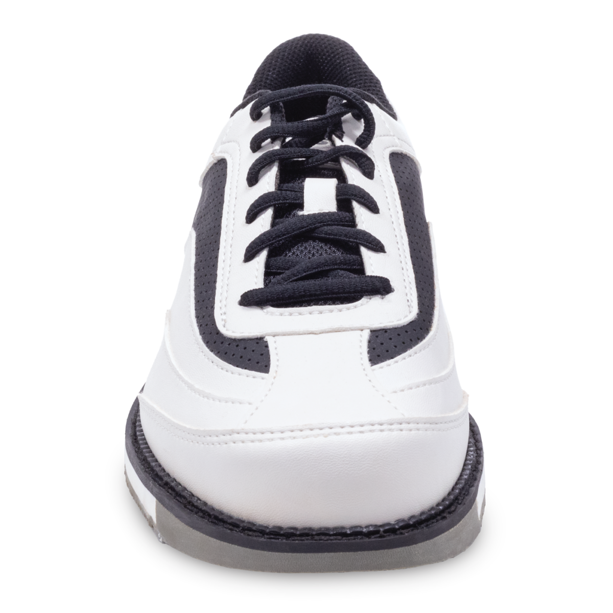 Brunswick Rampage Men's Right Handed Bowling Shoes White/Black - BowlerX