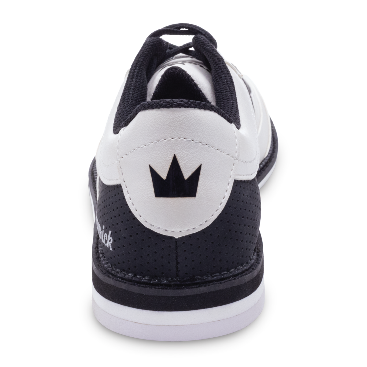 Brunswick Rampage Men's Right Handed Bowling Shoes White/Black - BowlerX