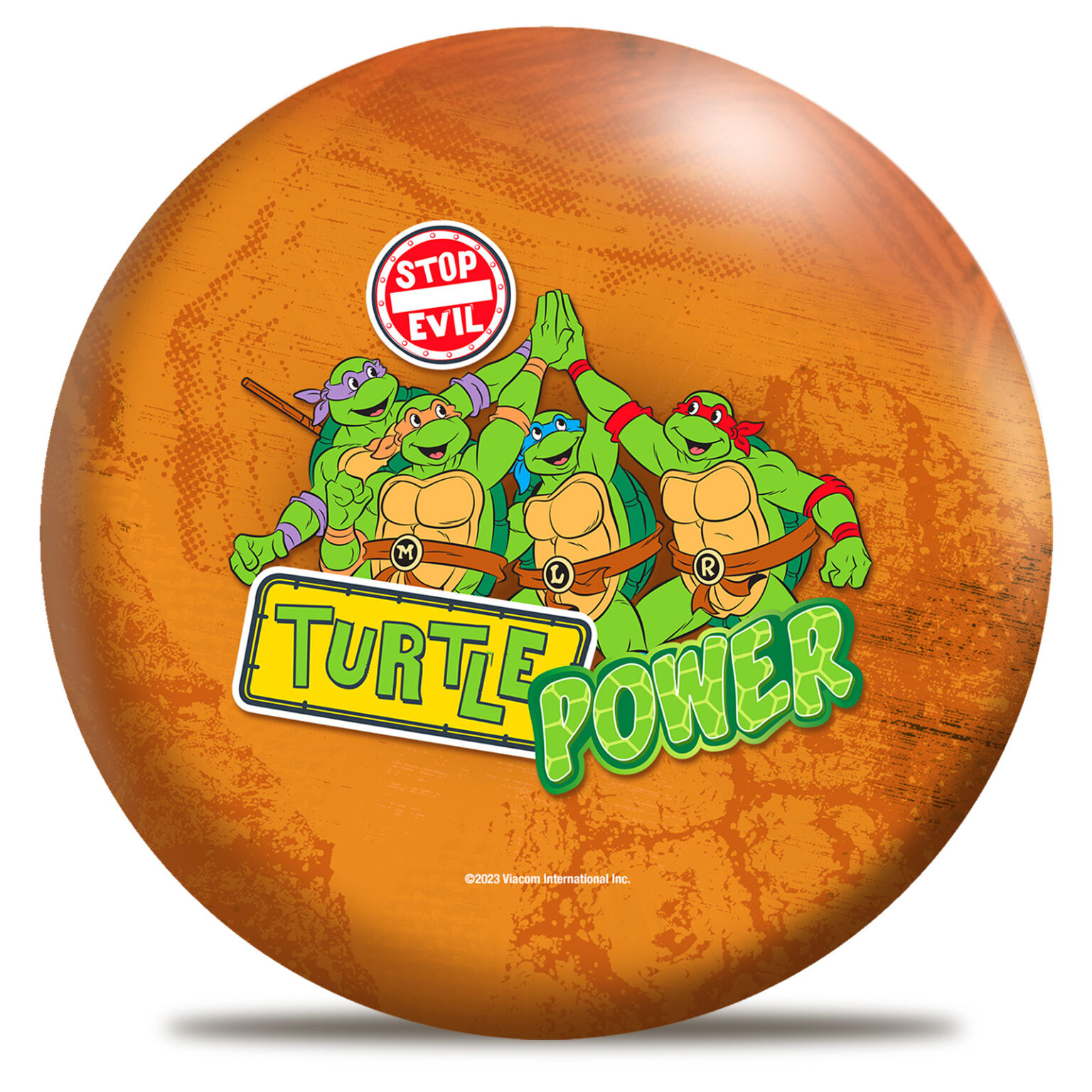Teenage Mutant Ninja Turtles Michelangelo Bowling Ball - BowlerX.com
