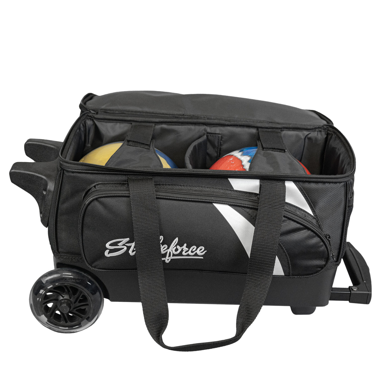 KR Cruiser Smooth Double Roller Black/White - BowlerX.com