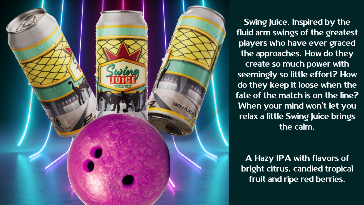 BowlerX Swing Juice Vol. 1 Perfect Bowling Ale - BowlerX.com