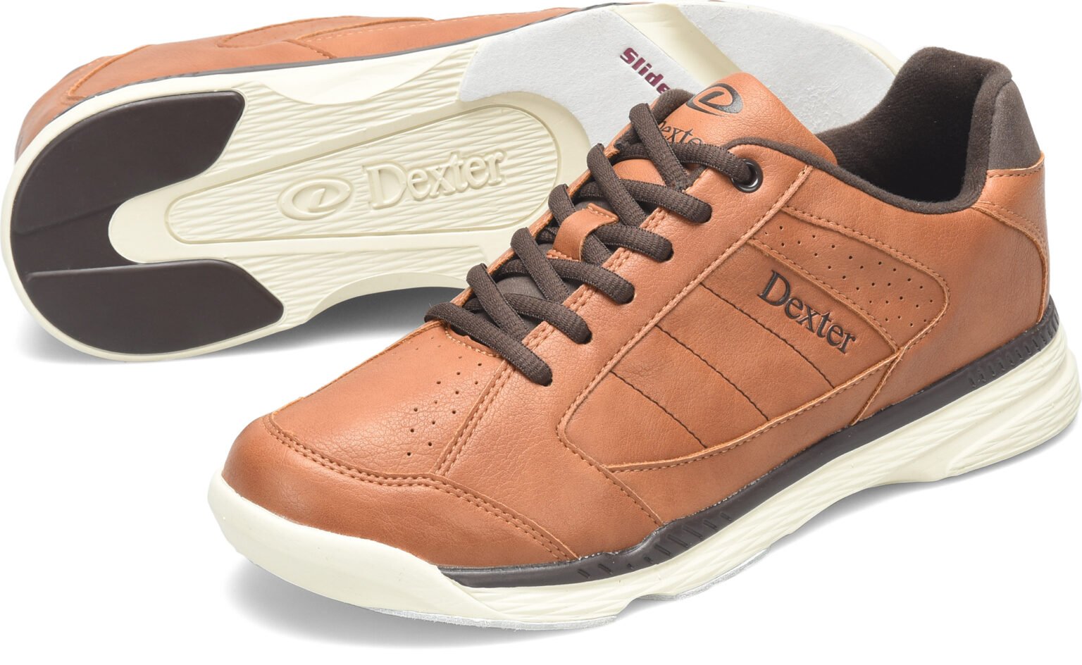 Dexter Ricky IV Brown Men's Wide Width Bowling Shoes - BowlerX.com
