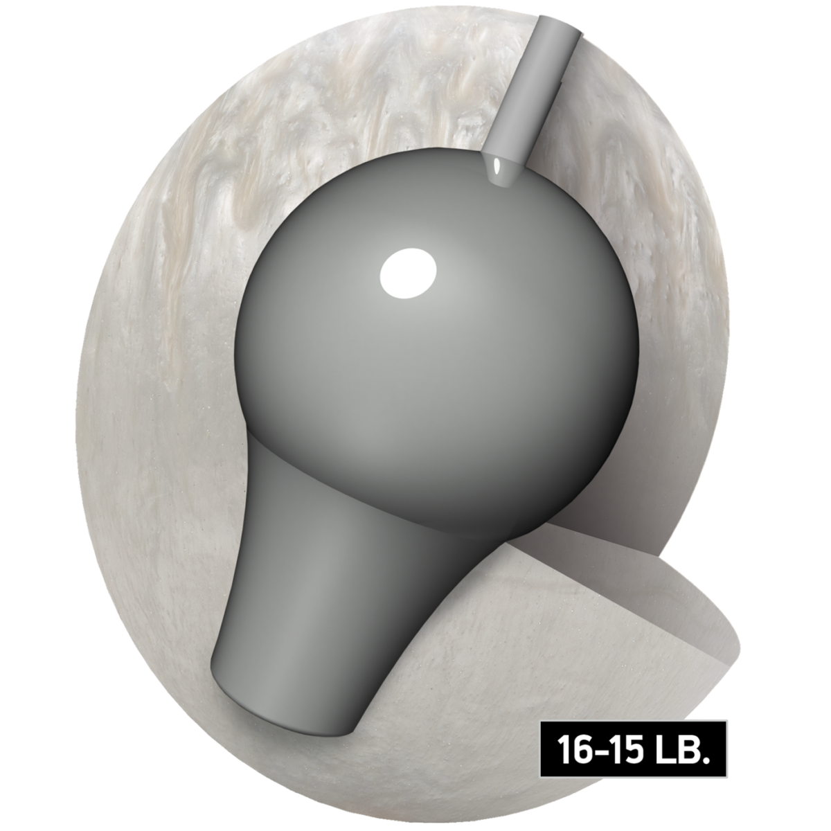 Brunswick Ivory Rhino Pro Bowling Ball CLOSEOUT SPECIAL - BowlerX.com