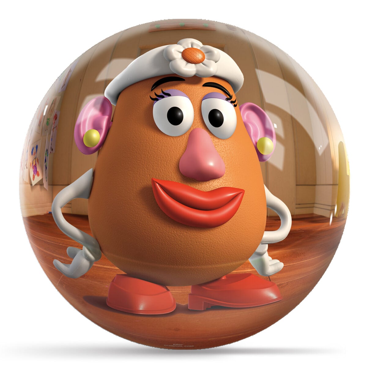 Disney Toy Story Mr. & Mrs. Potato Head Bowling Ball - BowlerX.com