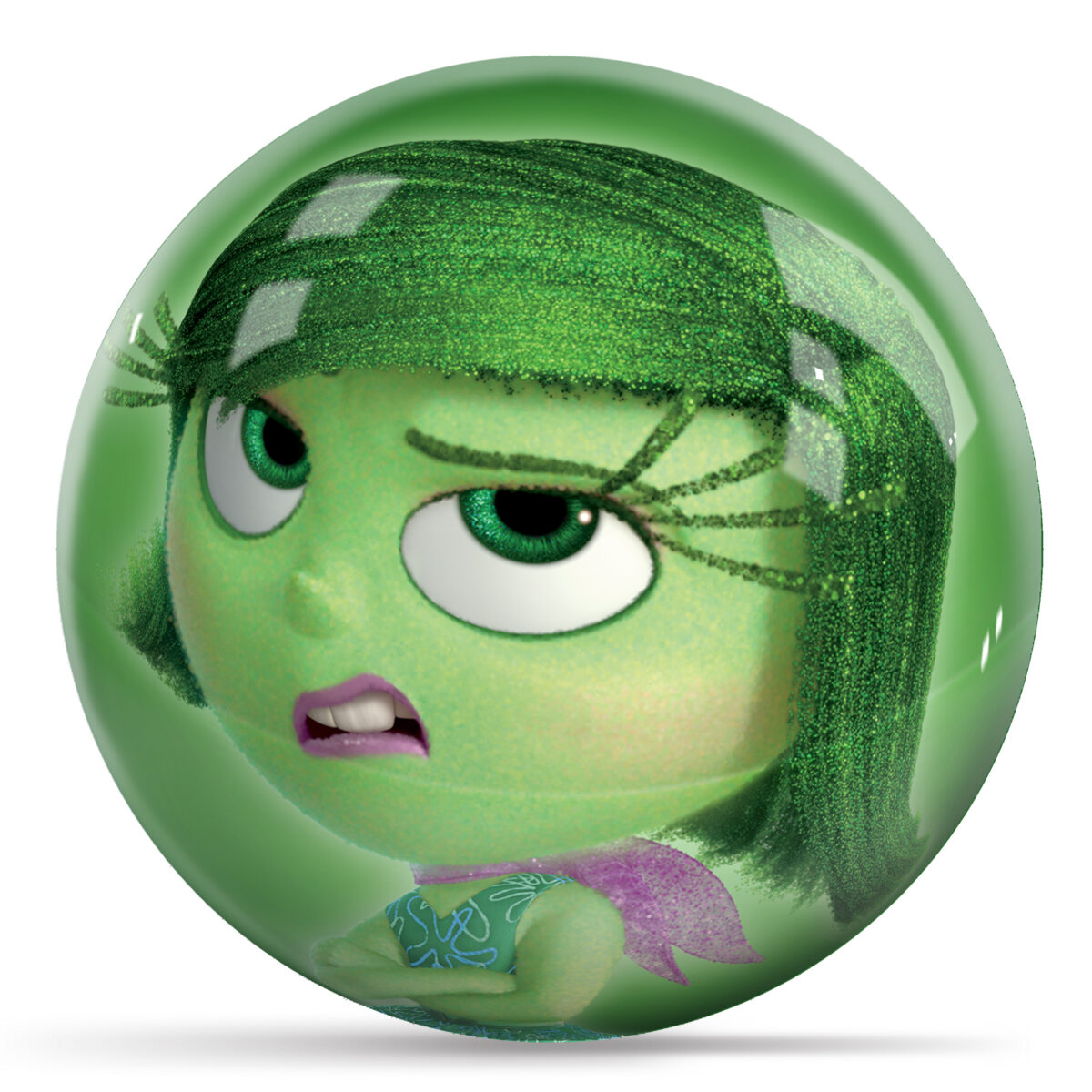 Disney Inside Out Disgust Bowling Ball - BowlerX.com