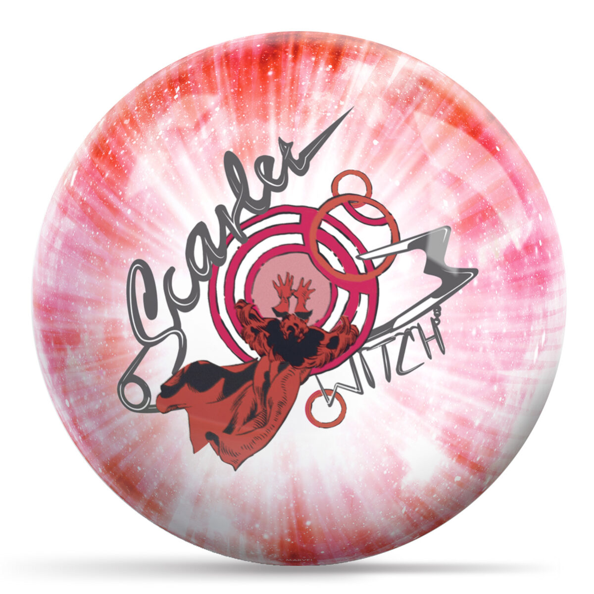 Marvel Avengers Scarlet Witch Icon Bowling Ball - BowlerX