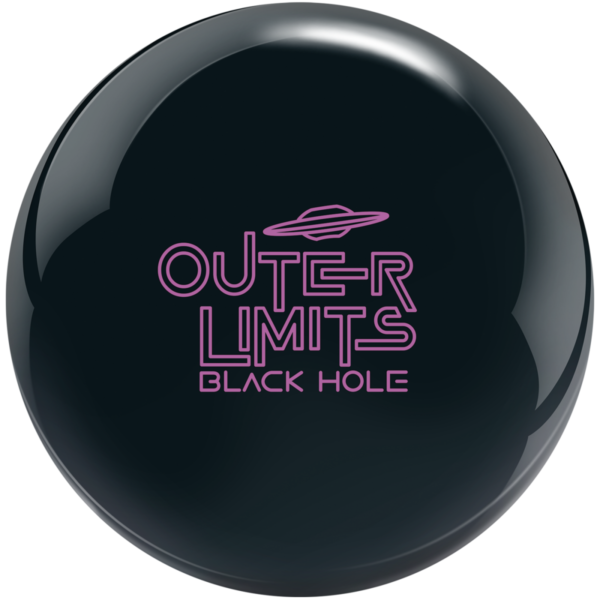 Radical Outer Limits Black Hole Bowling Ball - BowlerX.com